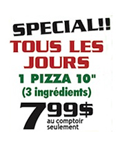 Pizza Welat - Livraison Pizza Québec rive-nord Beauport Charlesbourg